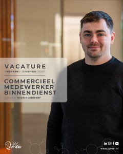 Commercieel Medewerker Binnendienst Qwien - Dimensio Groep